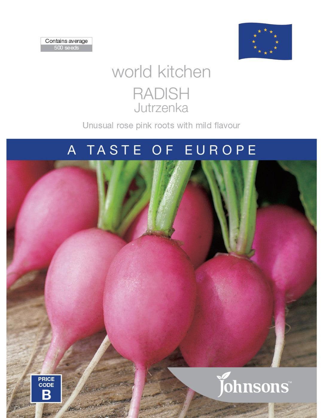 Jutrzenka Radish Seeds | Mr Fothergill's