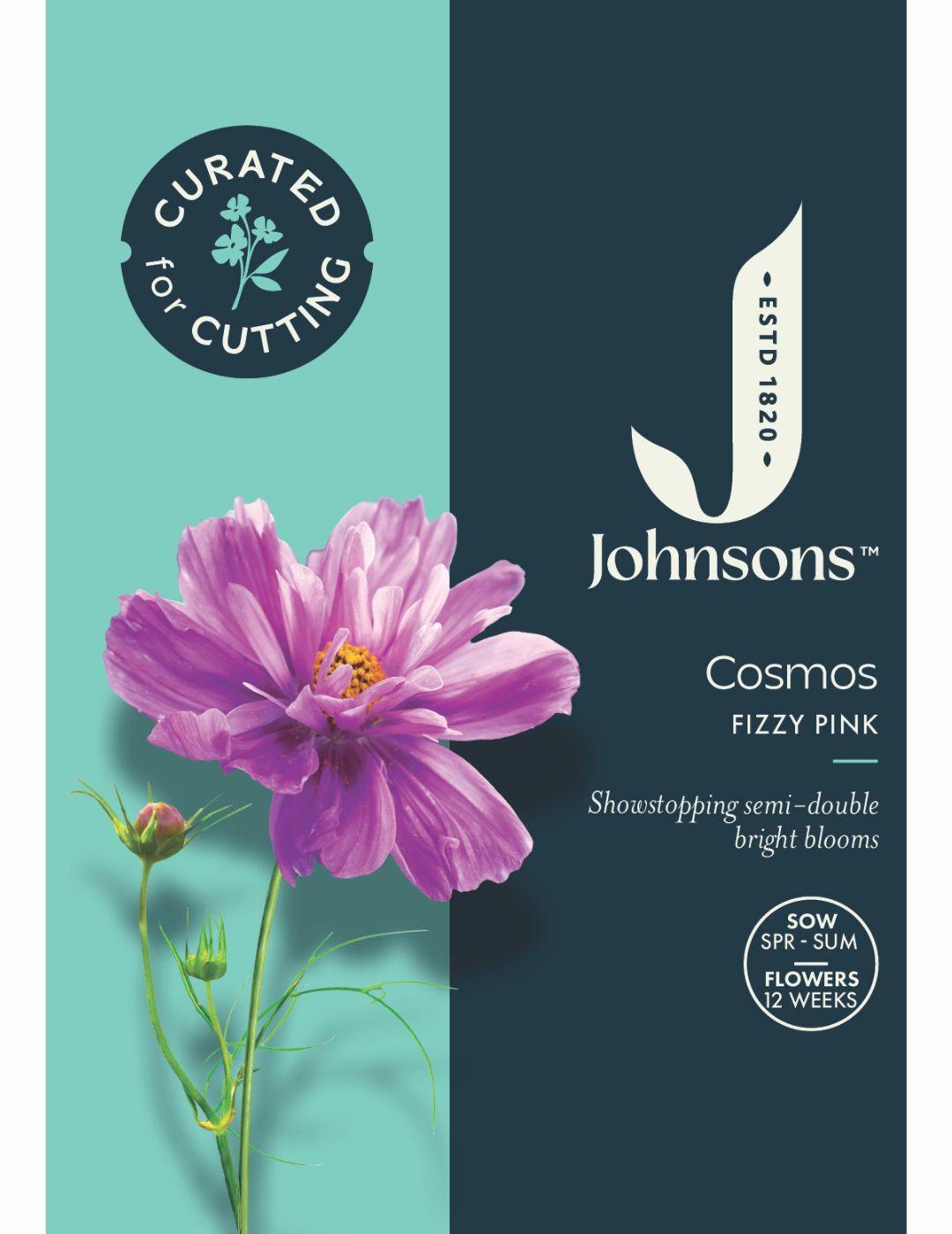 Cosmos Fizzy Pink Seeds | Cut Flower Seeds | Mr Fothergill's