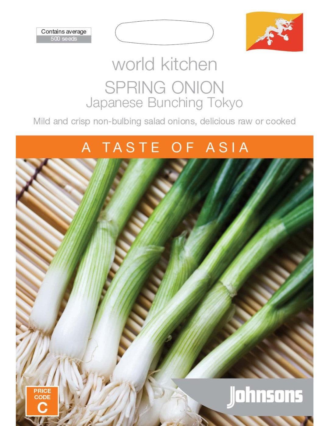 Spring Onion Japanese Bunching Tokyo | A Taste of Asia| Johnsons World ...