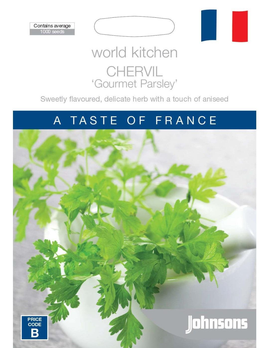 Chervil Gourmet Parsley | A Taste of France | Johnsons World Kitchen ...