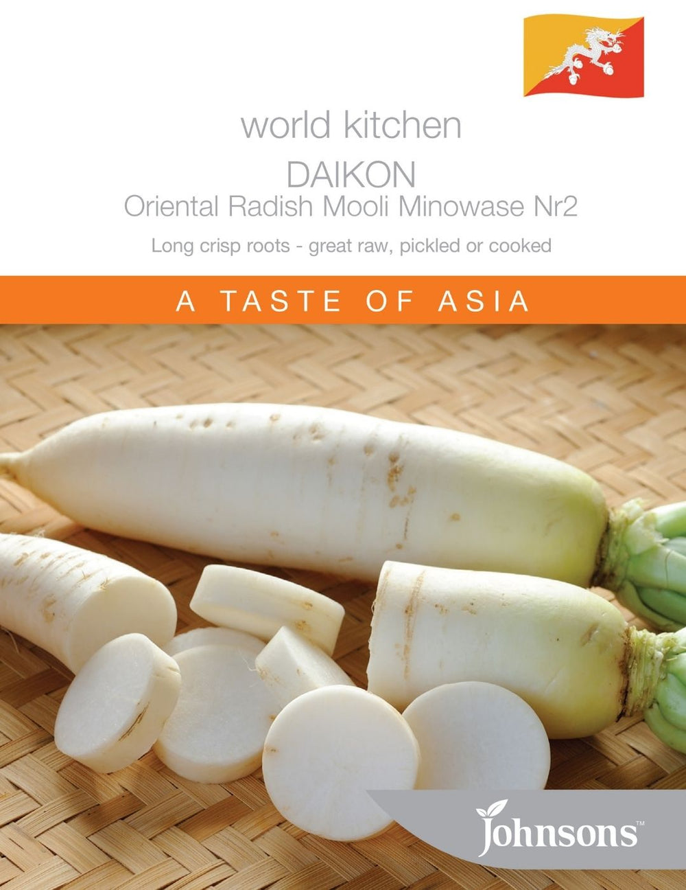 Daikon Radish Mooli Minowase Seeds | Mr Fothergill's