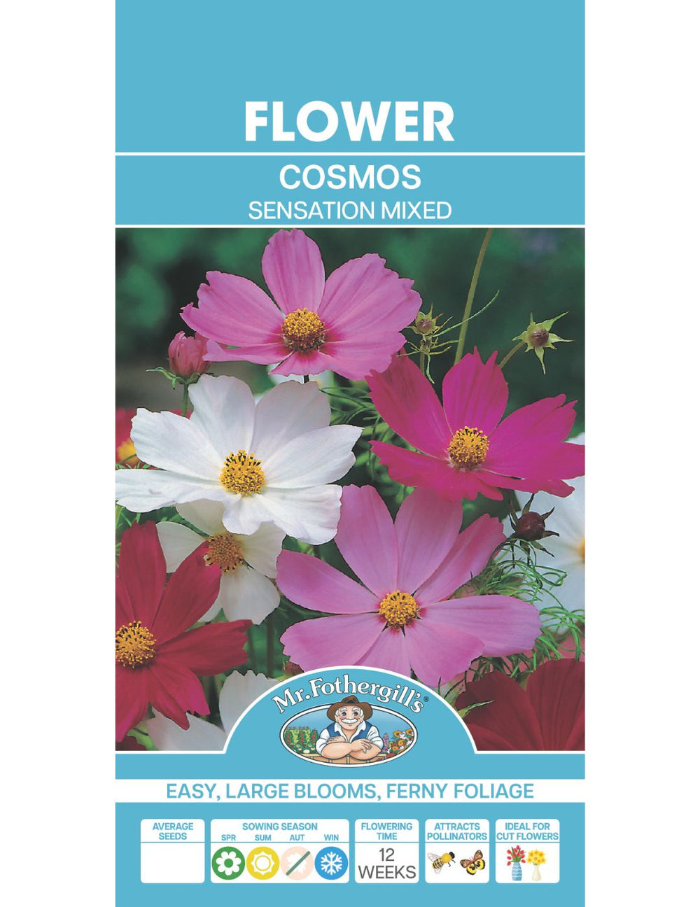 Cosmos Seeds | Cosmos Flowers | Mr Fothergill’s