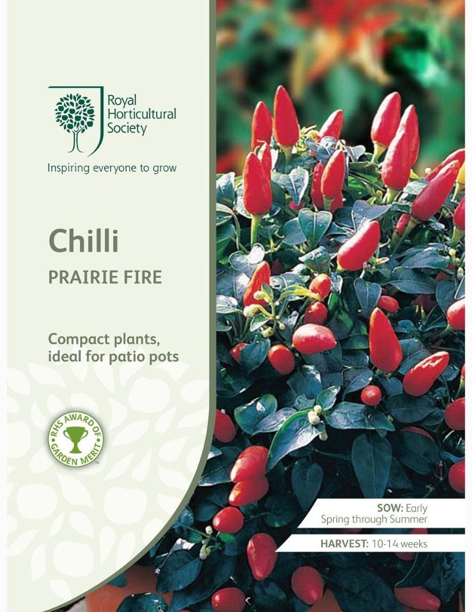 Prairie Fire Chilli Seeds | Mr Fothergill's