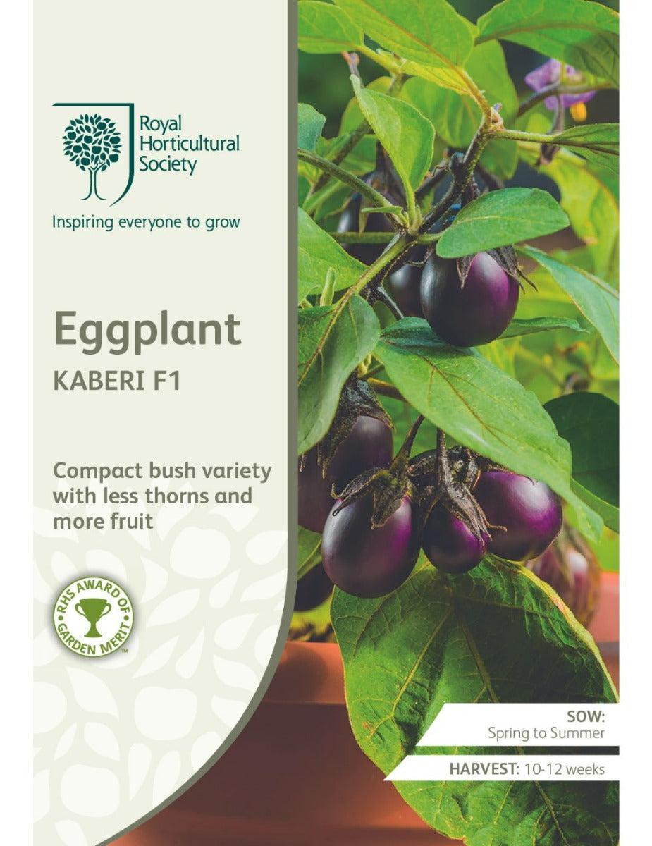 Kaberi F1 Eggplant Seeds | Mr Fothergill's