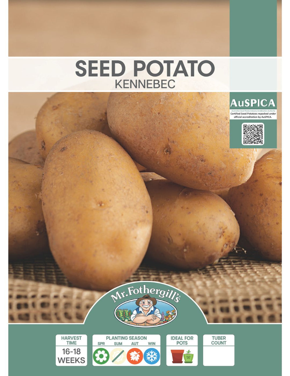 Kennebec Potato (1kg Bag) | Mr Fothergill's