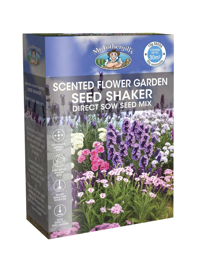 Scented Flower Garden Seed Shaker | Mr Fothergill's