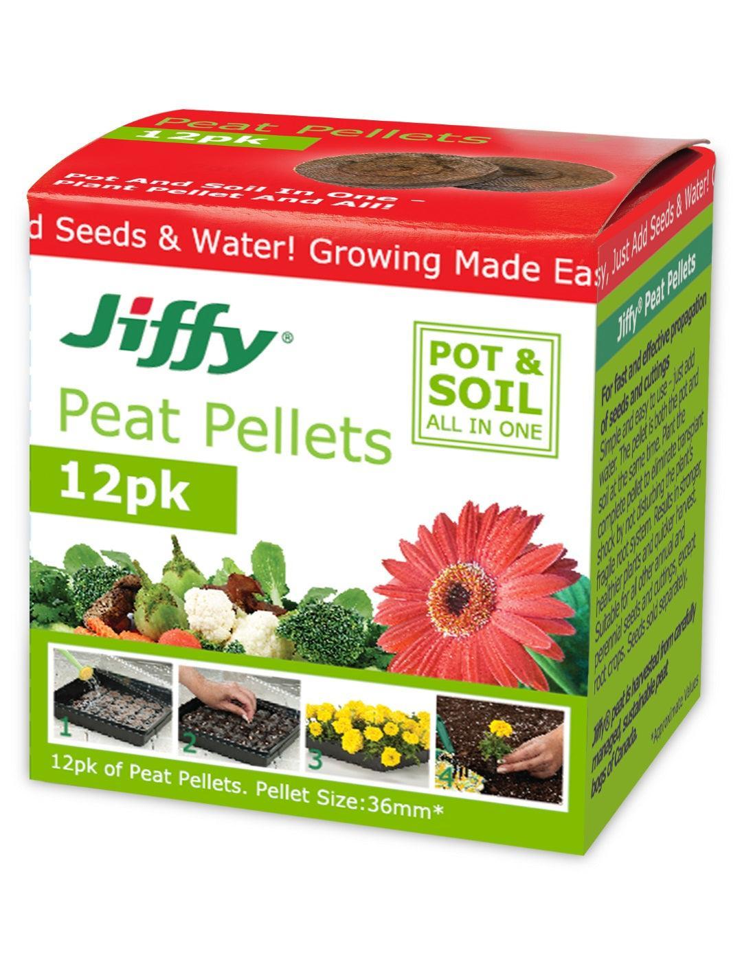 Jiffy 36mm Peat Pots | Jiffy Products | Mr Fothergill's